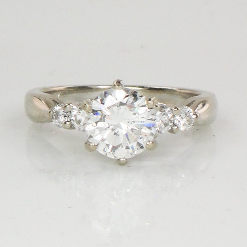 Large Gia Diamond Ring - Etsy