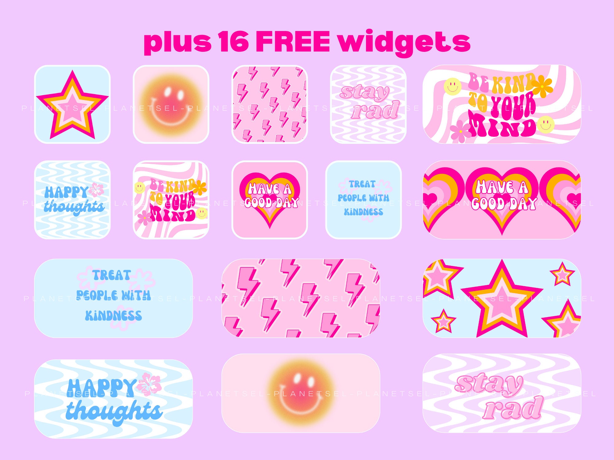 PREPPY Aesthetic Ios Icon Pack/ Ipados / Android / Phone Icons - Etsy UK