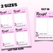 RECEIPT TEMPLATE, Cute Editable Order Receipt Form, Printable Canva ...