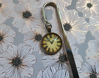 Clock Bookmark - Etsy