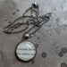 Carrion Swift Pendant Necklace Made From Quicksilver Book Pages - Etsy