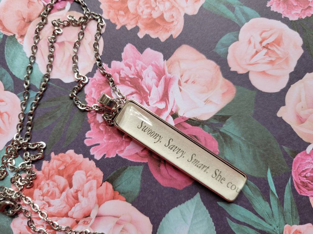 Swoony Savvy Smart Pendant Necklace Made With Maggie Moves on Book ...
