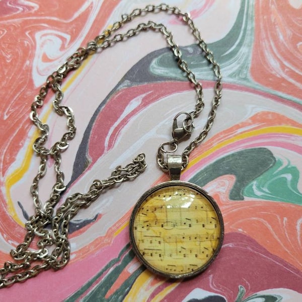 Music Pendant - Etsy
