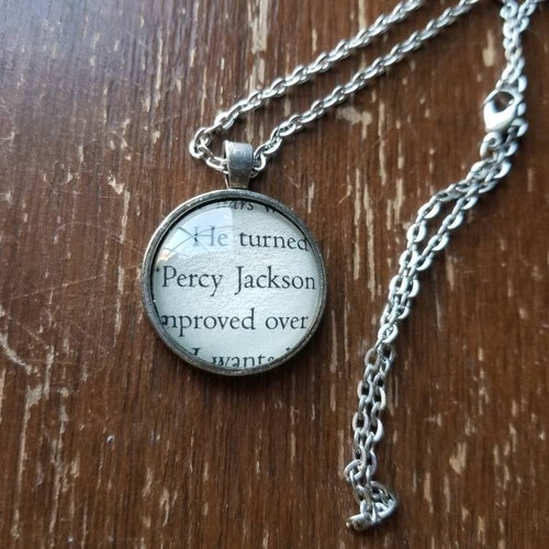 Percy and Annabeth Pendant Earrings Made With Percy Jackson | Etsy