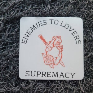 Enemies to Lovers Supremacy Sticker - Etsy