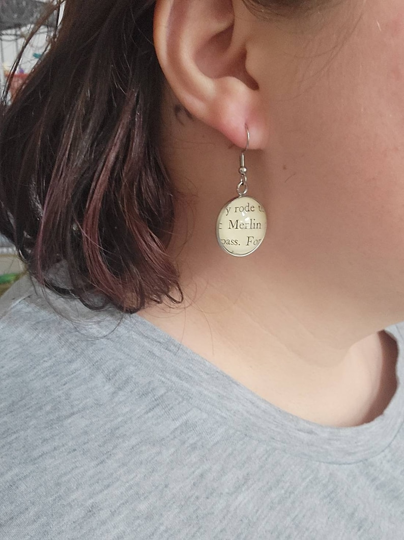 Arthur and Linus Pendant Earrings Made With House in the Cerulean Sea ...