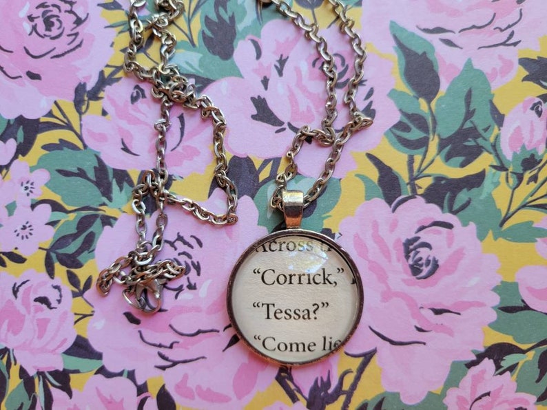 Corrick and Tessa Pendant Necklace Made With Defy the Night - Etsy