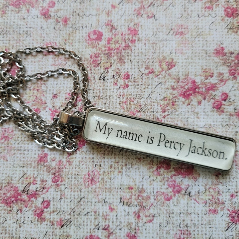 Percy Jackson Necklace - Etsy