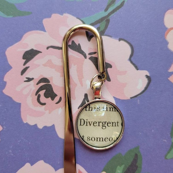 Divergent Bookmark - Etsy