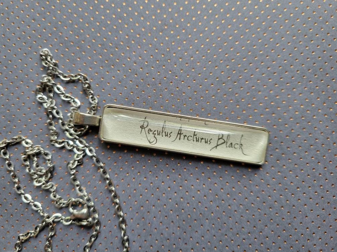Regulus Black Pendant Necklace Made With Harry Potter Book - Etsy