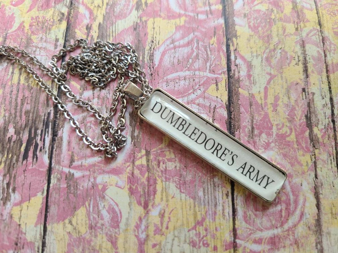Dumbledores Army Pendant Necklace Made With Harry Potter Book - Etsy