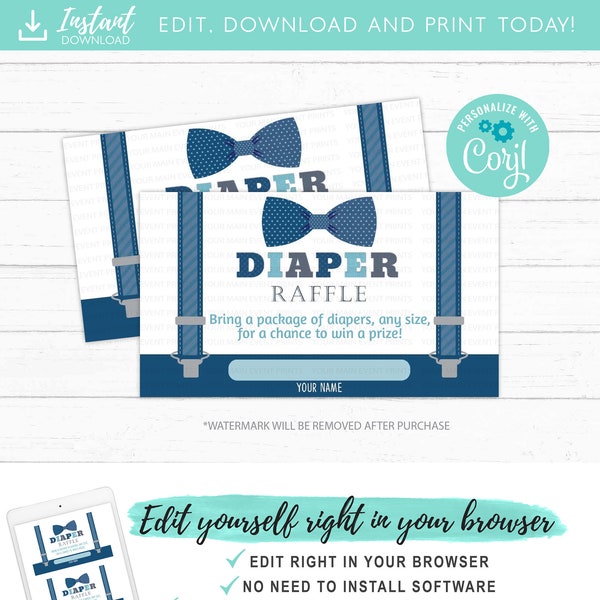 Little Man Diaper - Etsy