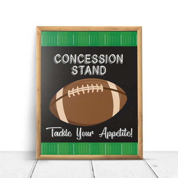 Concession Stand Sign - Etsy