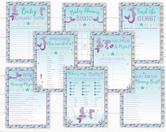 Mermaid Baby Shower - Etsy