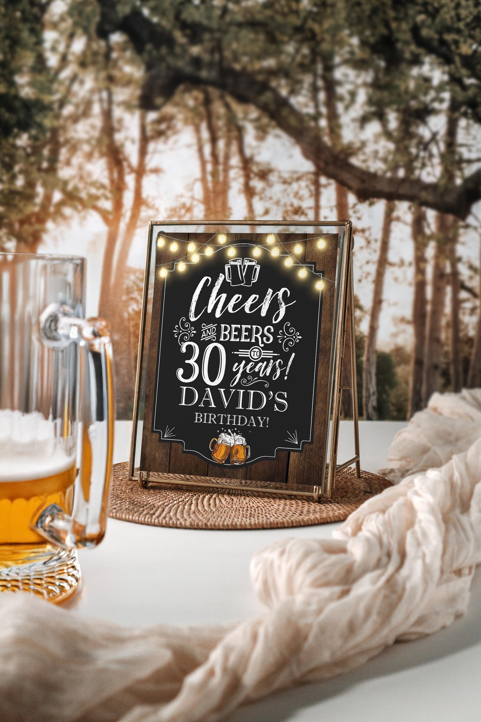Cheers and Beers Party Welcome Sign - Etsy