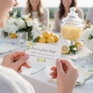 Guess How Many Lemon Drops Game for Wedding, Bridal Shower, Baby Shower ...