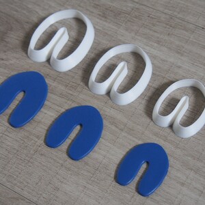 U-shape Cutter ( Large U-shape, Round Arch Cutter, Polymer Clay Cutter ...