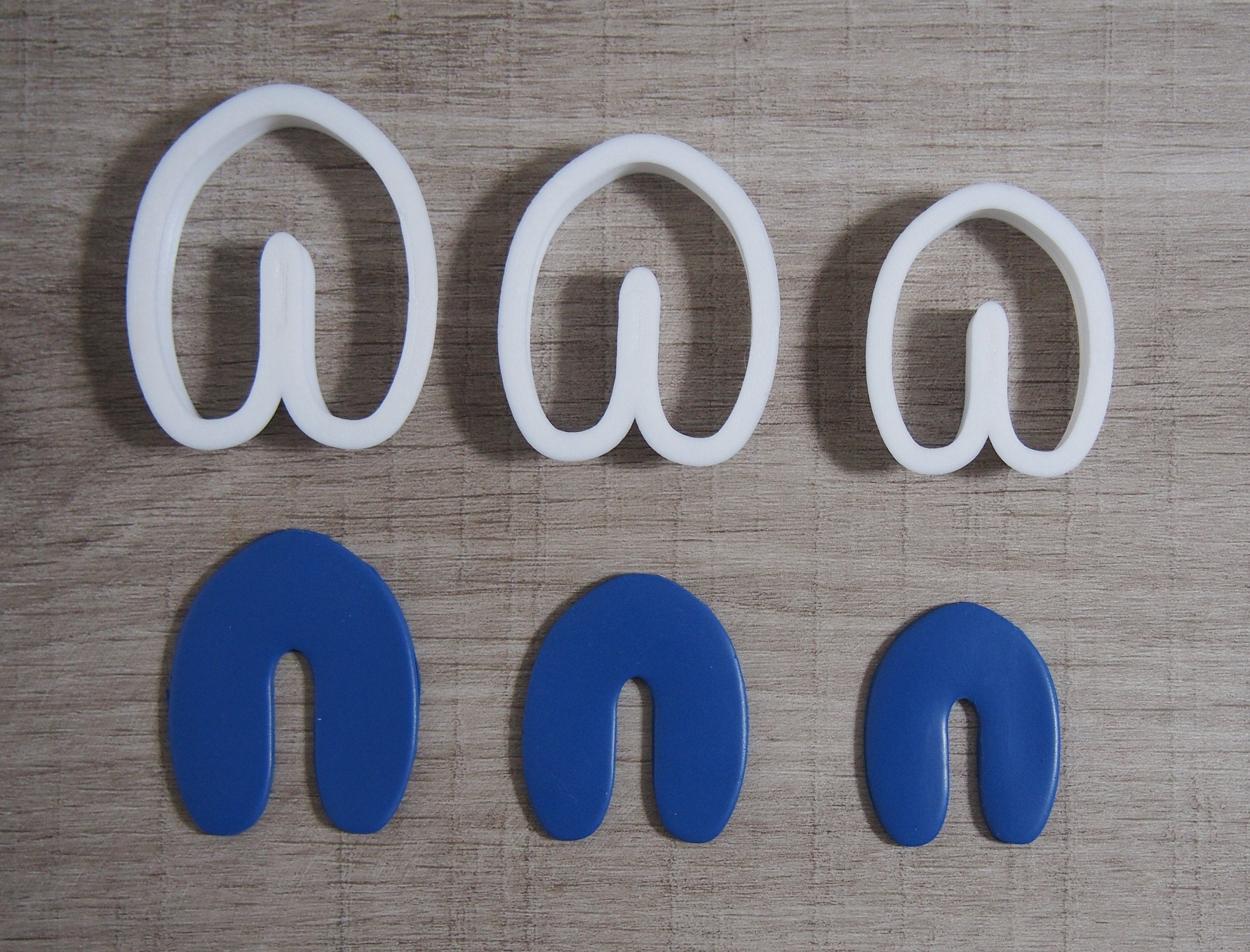 U-shape Cutter Large U-shape round arch cutter polymer | Etsy