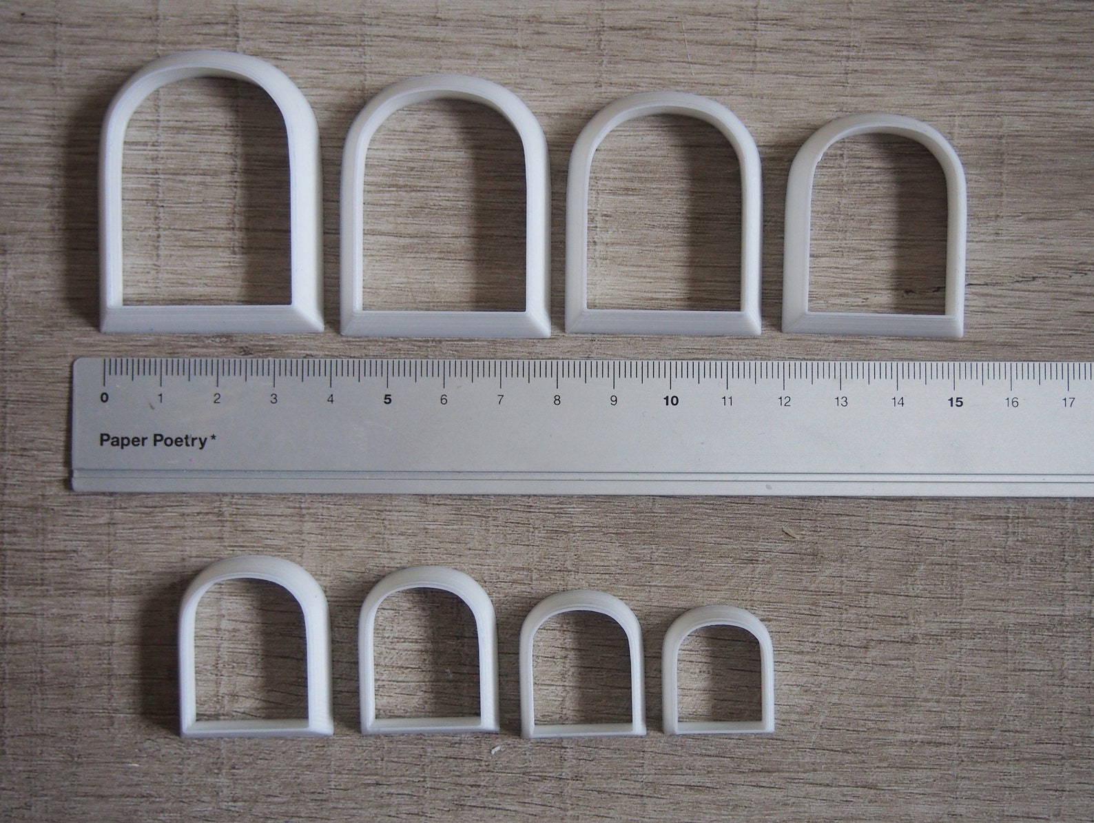 Arch Cutter Set Polymer Clay Cutter Modern Cutter Arch | Etsy UK