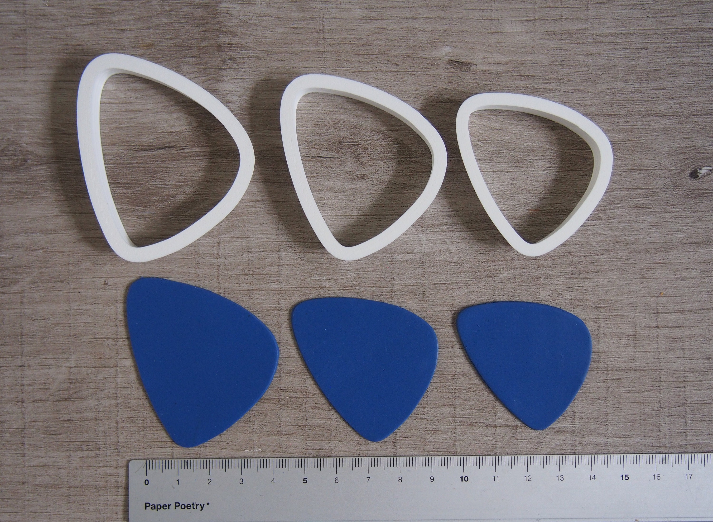 Rounded Triangle Cutter Convex Triangle Rounded Corners - Etsy UK