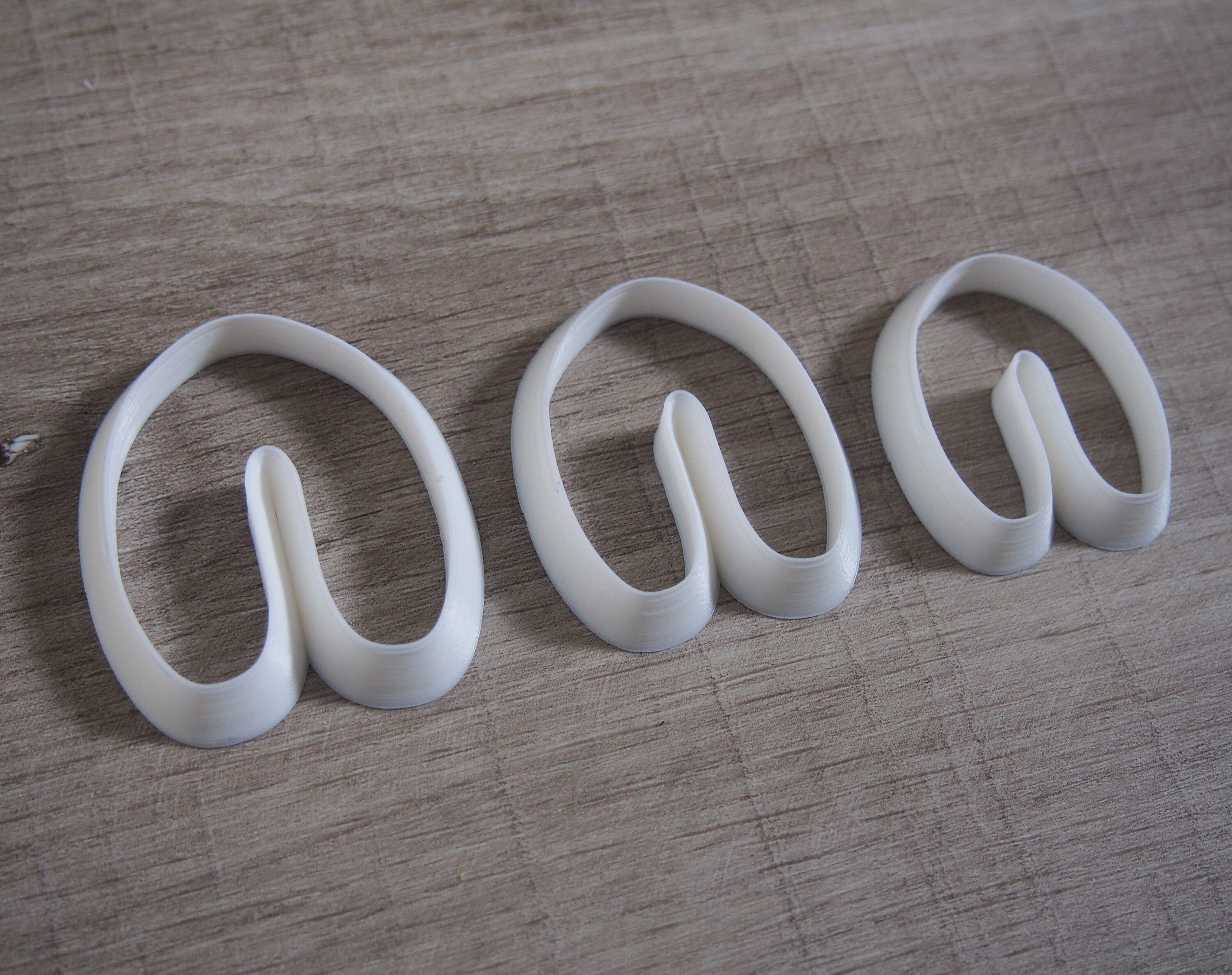 U-shape Cutter Large U-shape round arch cutter polymer | Etsy