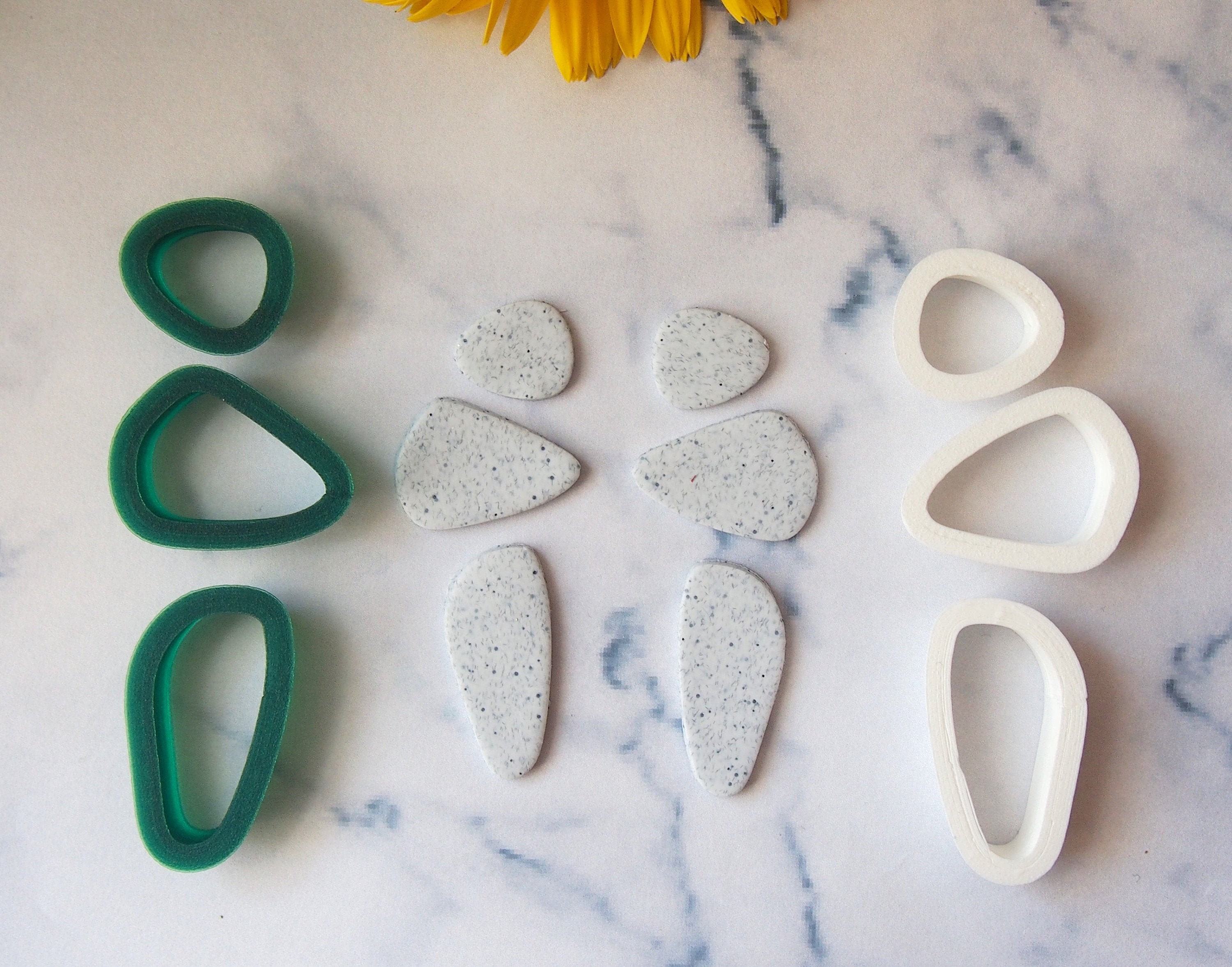 Pebble Earring Cutter earrings cutter set modern cutter | Etsy