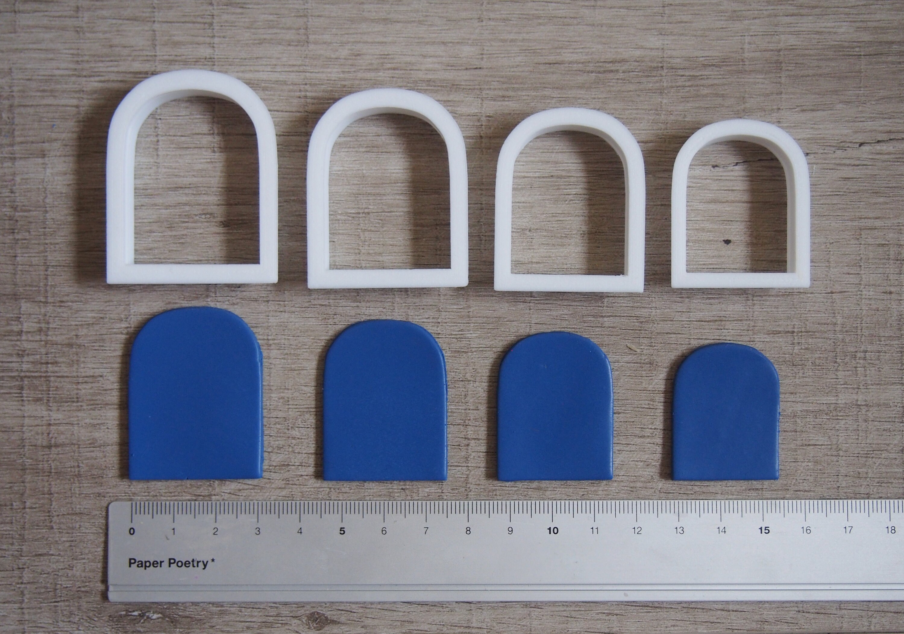 Arch Cutter Set Polymer Clay Cutter Modern Cutter Arch | Etsy UK