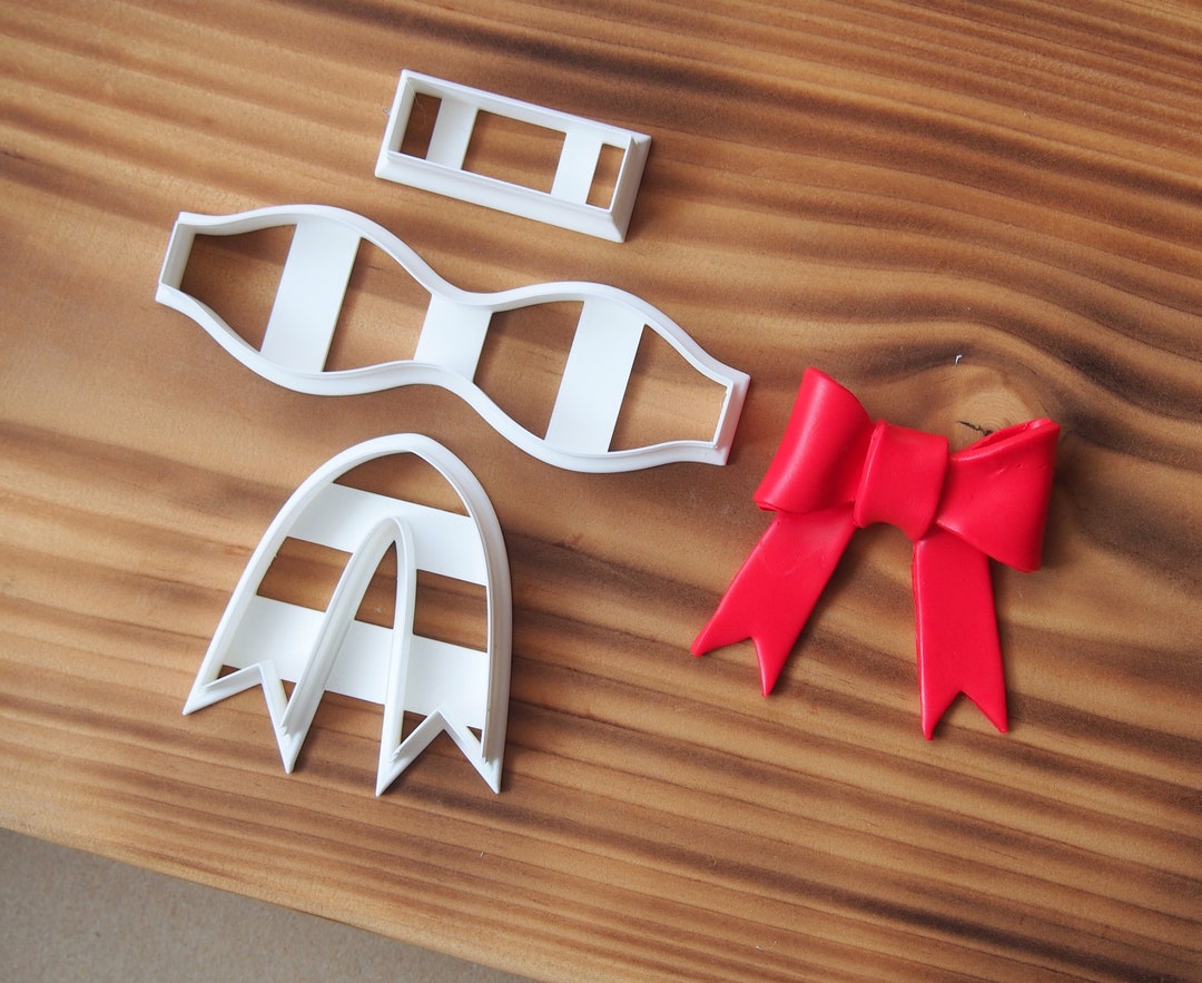 Bow Making Cutter (set of Cutters for Bow Making, Bow Clay Cutter, Cute ...