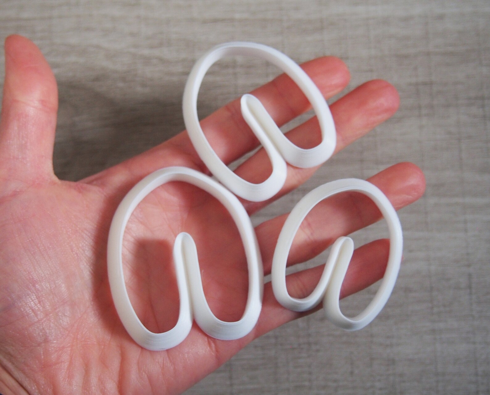 U-shape Cutter Large U-shape round arch cutter polymer | Etsy