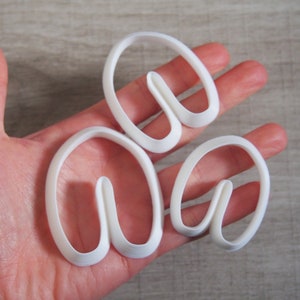 U-shape Cutter ( Large U-shape, Round Arch Cutter, Polymer Clay Cutter ...