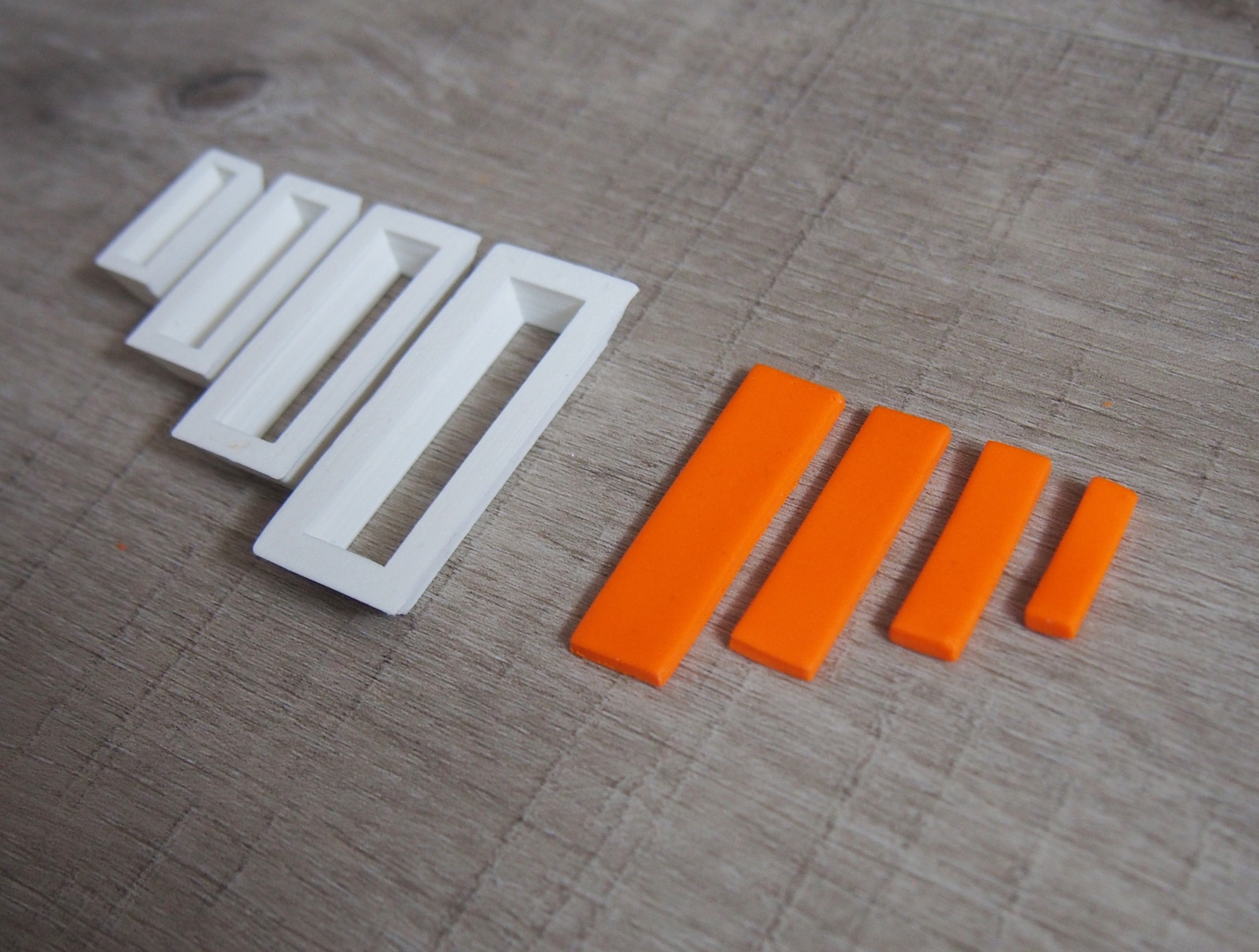 Rectangle Cutters Rectangular Cutters Polymer Clay Cutter - Etsy UK