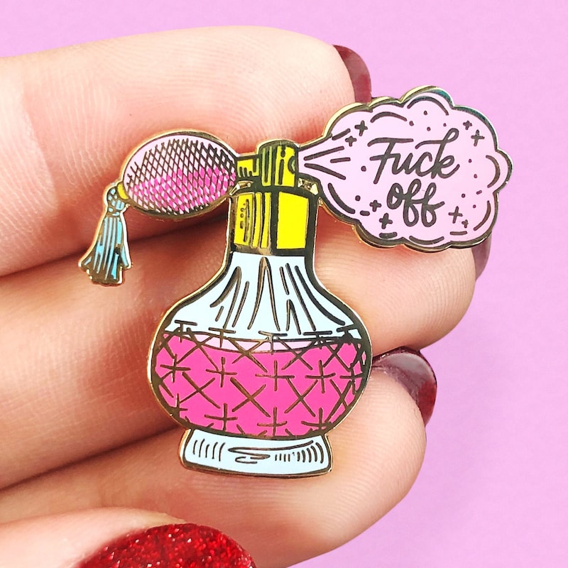 Perfume Pin - Etsy