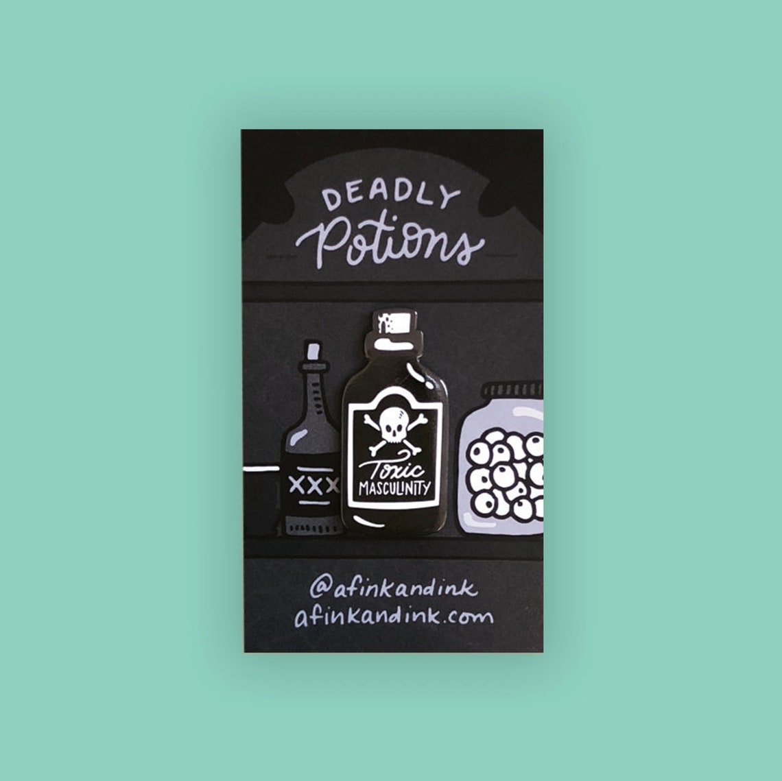 Toxic Masculinity Poison Pin Hard Enamel Lapel Pins - Etsy