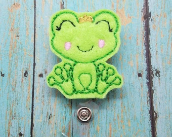 Frog Badge Holder | Etsy