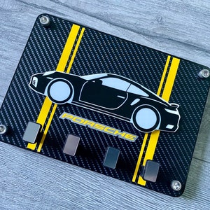 Porsche Key Holder - Etsy