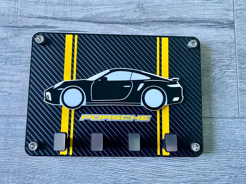 Porsche Key Holder - Etsy