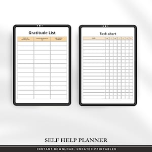 Self Help Planner, Daily Organizer, Goal Setting Journal, Personal ...