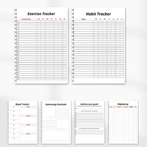 Self Help Planner, Daily Organizer, Goal Setting Journal, Personal ...