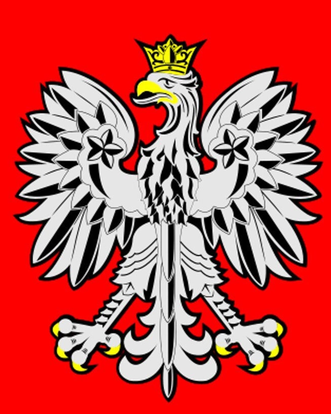 Polish Coat of Arms Layered SVG - Etsy