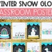 Winter Snow Globe Classroom Posters Easy and Modern Classroom - Etsy
