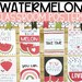Watermelon Classroom Posters Easy and Modern Classroom - Etsy
