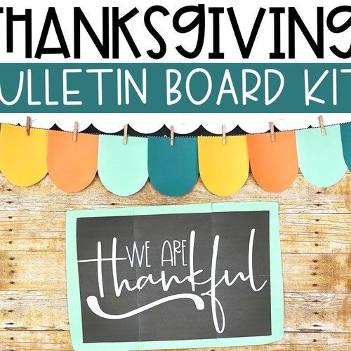 Fall Letter Ledge Bulletin Board Kit or Classroom Door Decor - Etsy