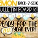 Lemon Back to School Bulletin Board or Classroom Door Decor | Etsy