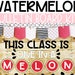 Summer Watermelons Bulletin Board or Classroom Door Decor - Etsy