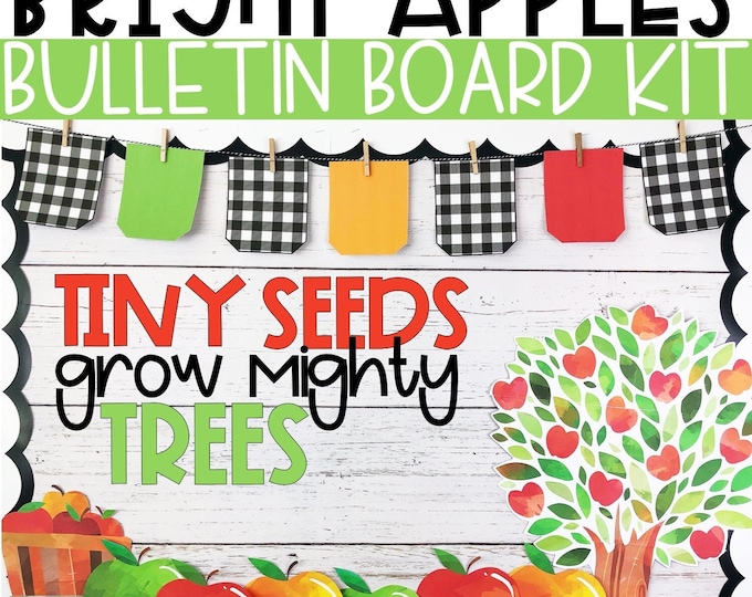 Fall Apples Bulletin Board or Door Decoration - Etsy