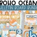 Boho Ocean Back to School Classroom Decor Bulletin Board Kit - Etsy