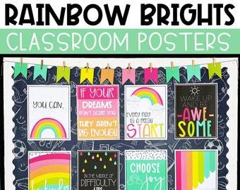School Supplies Classroom Posters, Easy and Modern Classroom ...