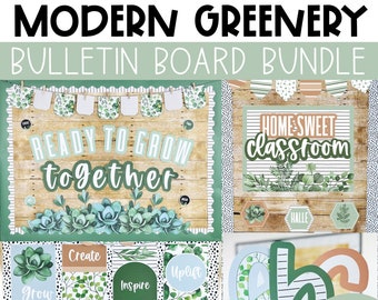 Plant Bulletin Board Kit Let's Root for Each Other - Etsy