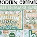 Modern Greenery Back to School Classroom Decor Bulletin Board - Etsy