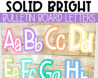 Boho Honey Bee Classroom Decor, A-Z Bulletin Board Letters, Punctuation ...